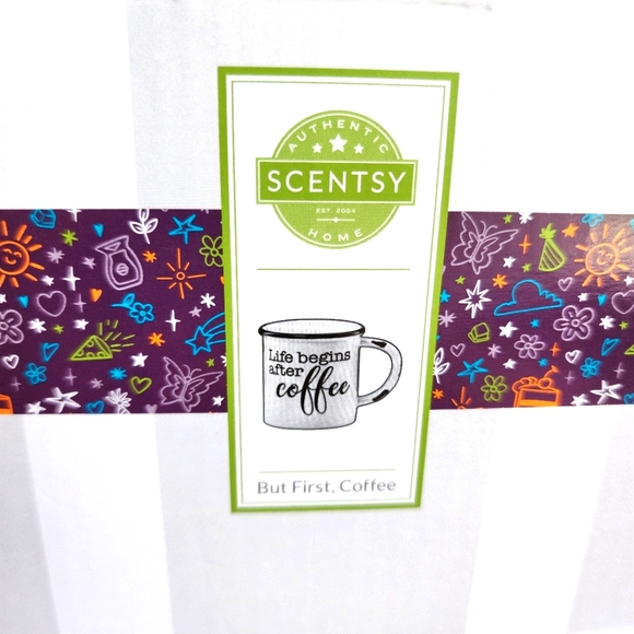 Scentsy | Design | Scentsy Coffee Mug With Colorful Accents | Poshmark